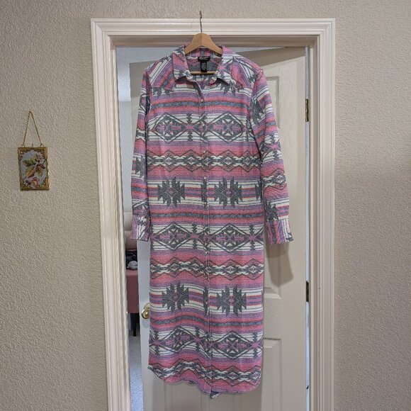 Wrangler Retro | Dresses | Wrangler Western Style Duster Dress | Poshmark